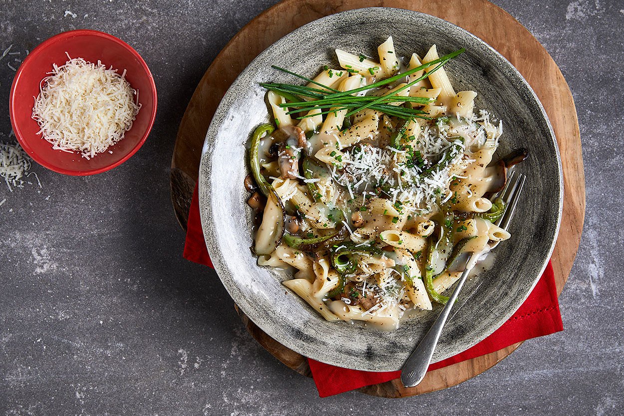 Pasta with Creamy Mushroom Sauce - Royco® Recipes