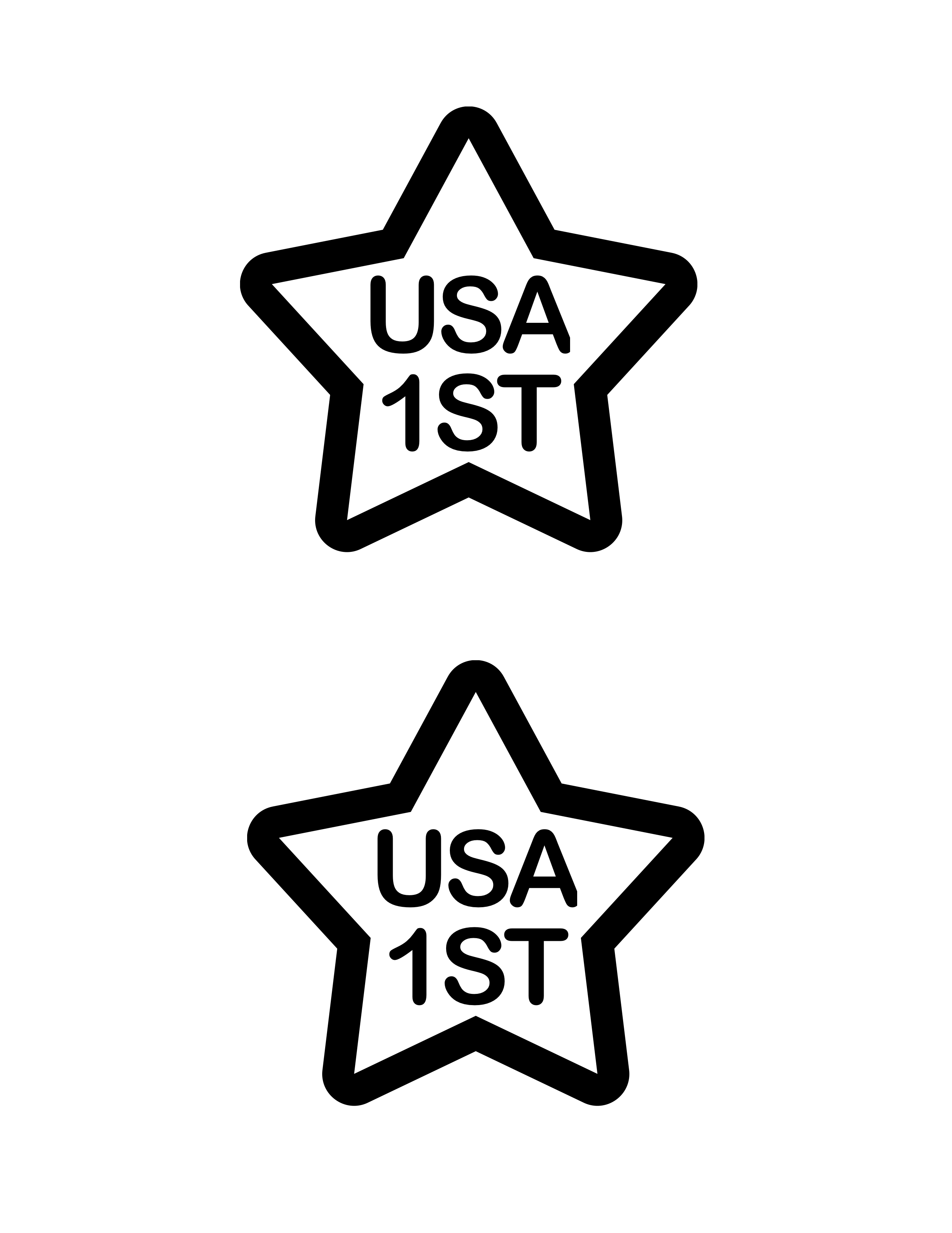 USA 1ST Logo Downloads