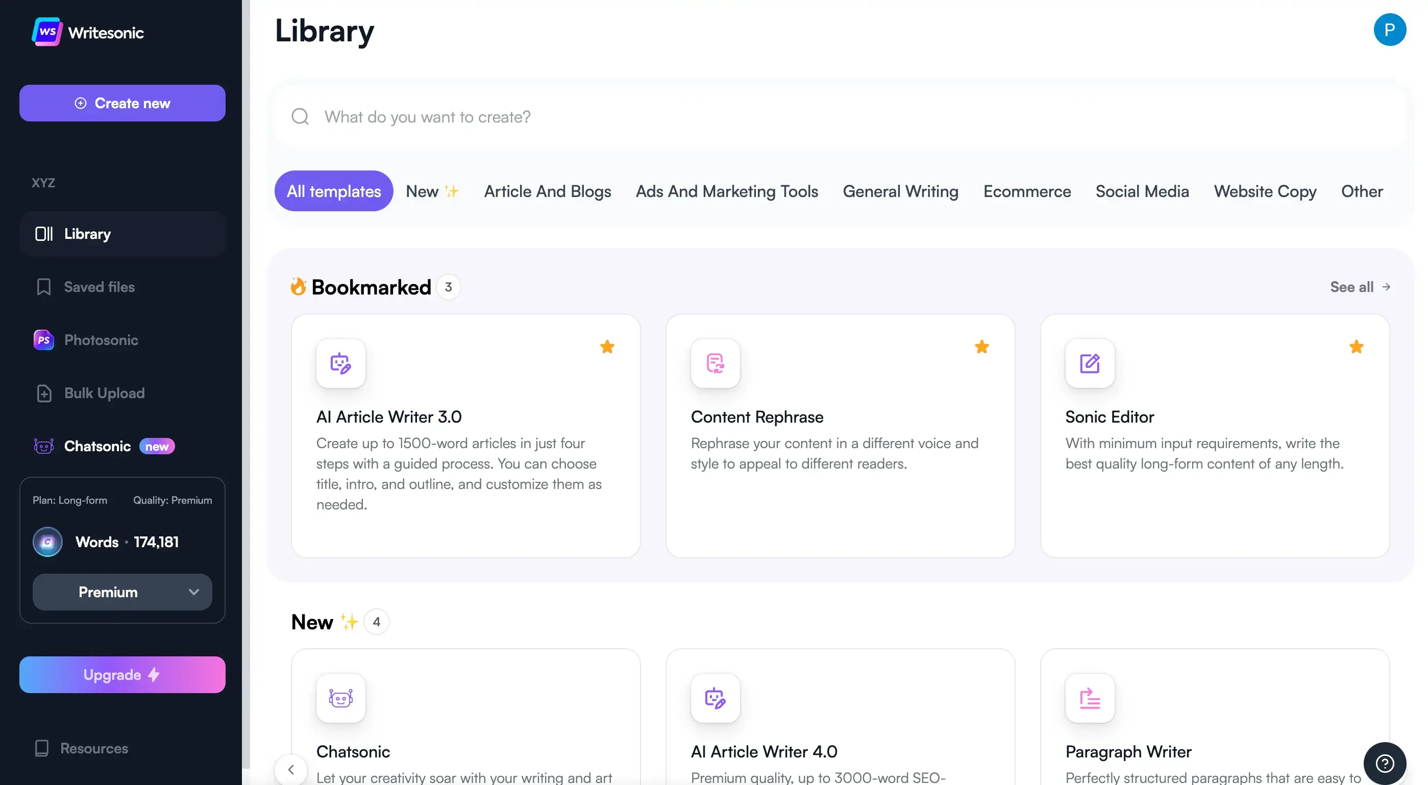 Chatsonic - Like ChatGPT but with superpowers