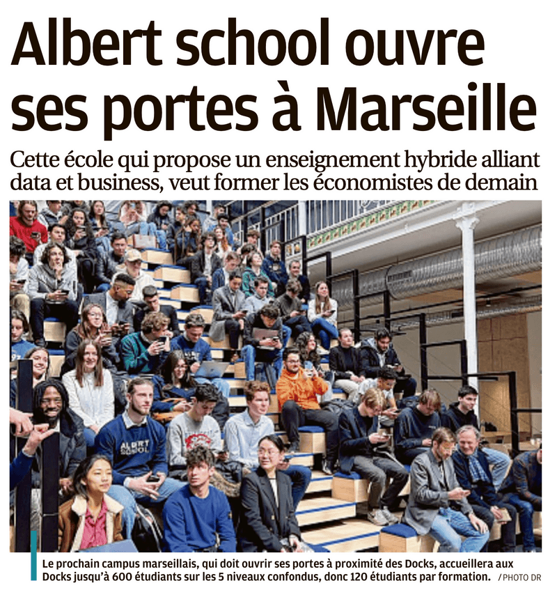 Albert School | School of Business & Data | Ecole basée à Paris