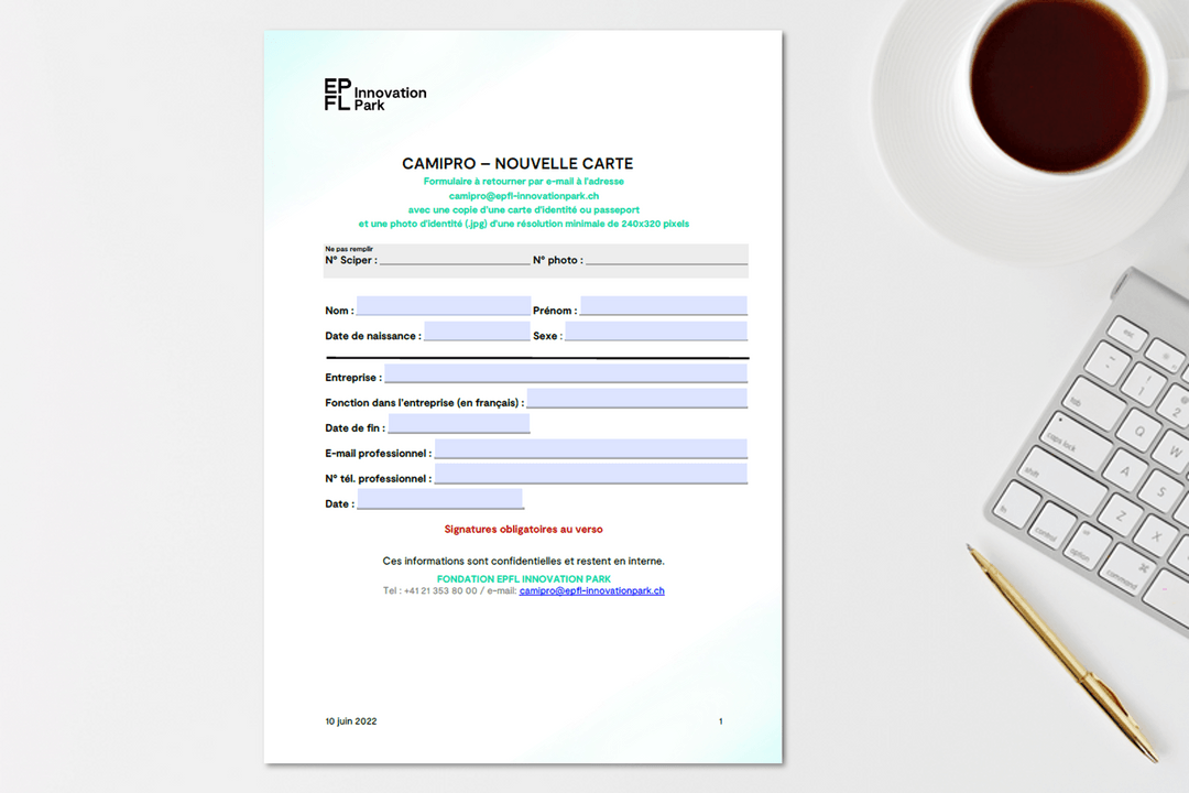 EPFL Innovation Park - Camipro