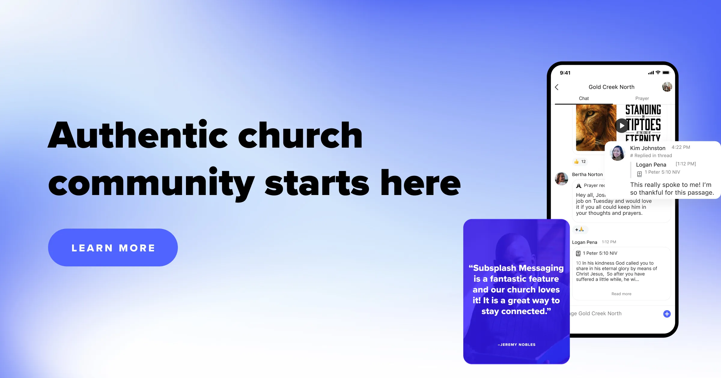 Church Communications Tool | Subsplash Messaging