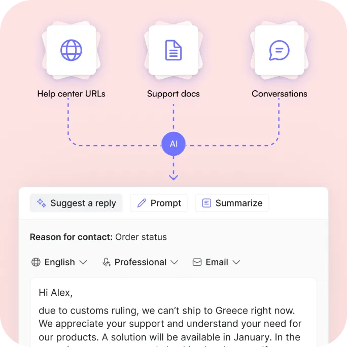 AI powered assistant for support teams - Richpanel Sidekick
