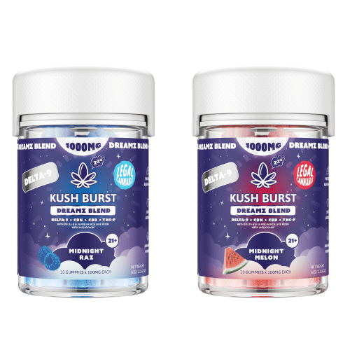 Kush Burst : Delta 8 & THC-O Gummies - The Green Dragon CBD