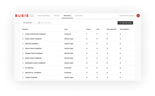 Charter Bus and Motorcoach Software