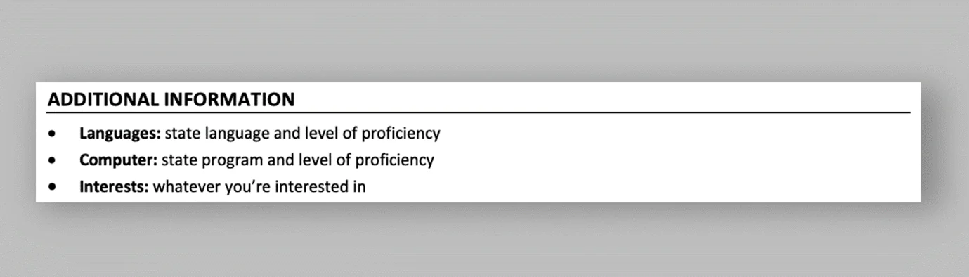 How to Write the Perfect Resume | Career Principles