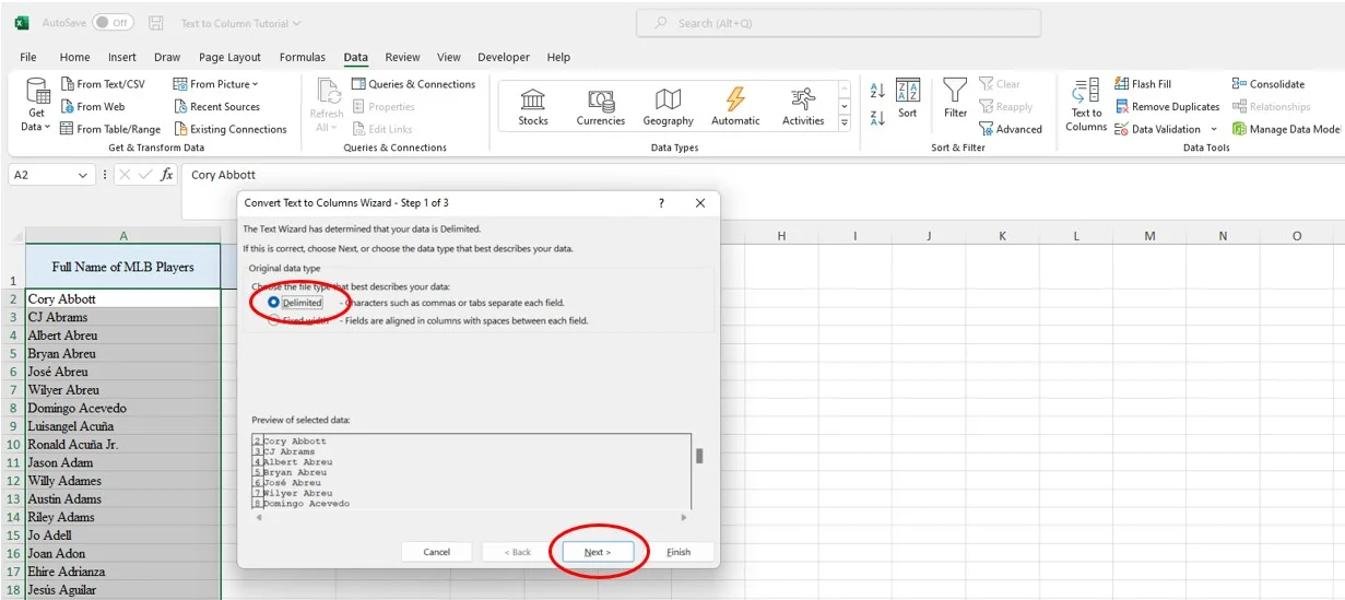 Excel Text To Columns With Example Career Principles