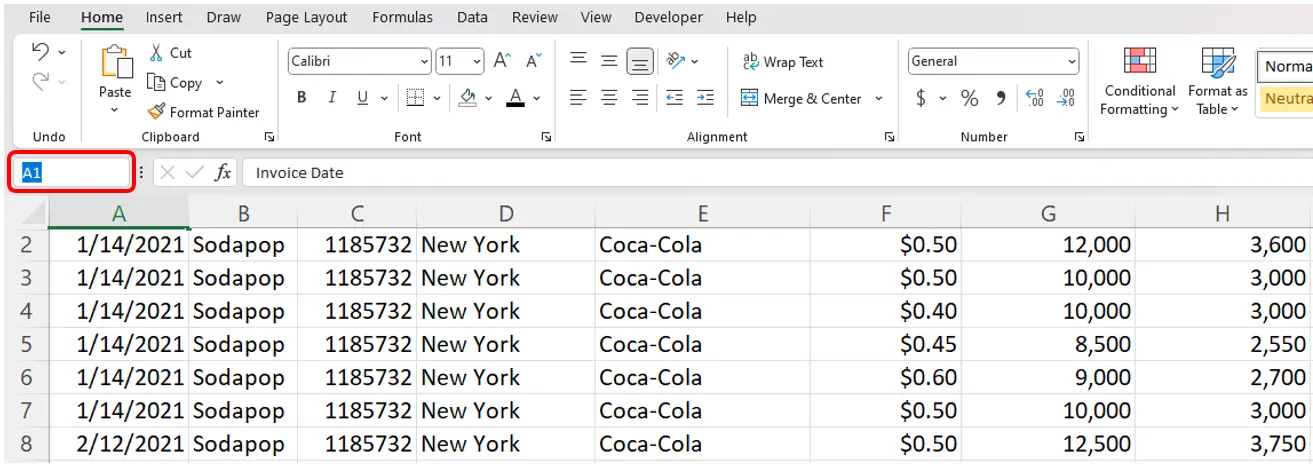 Unhide Columns and Rows in Excel (With Examples)
