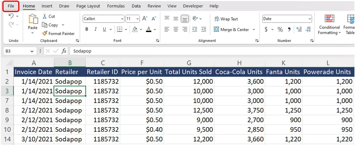 Unhide Columns and Rows in Excel (With Examples)