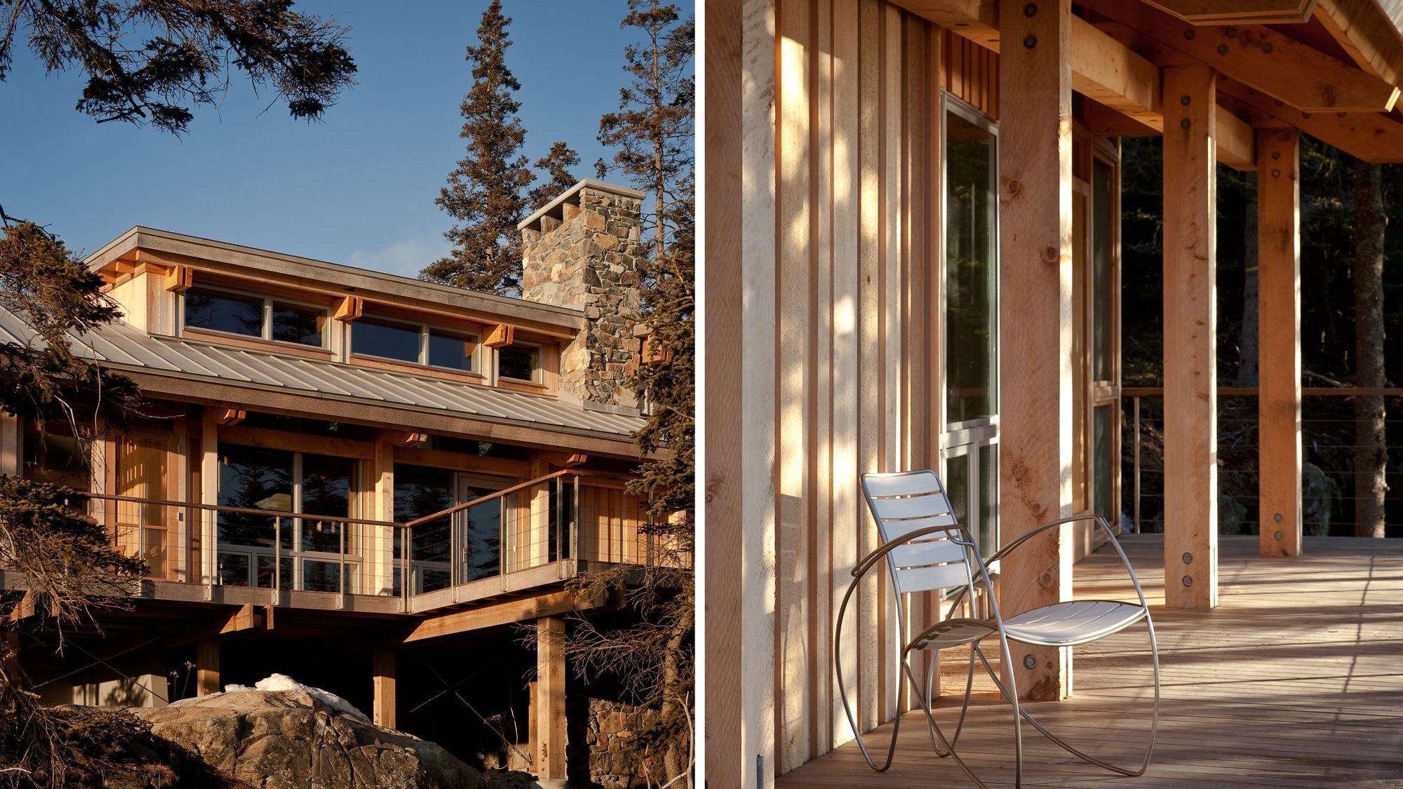 Johnson Cove Retreat, Roque Bluffs, Maine - Whitten Architects