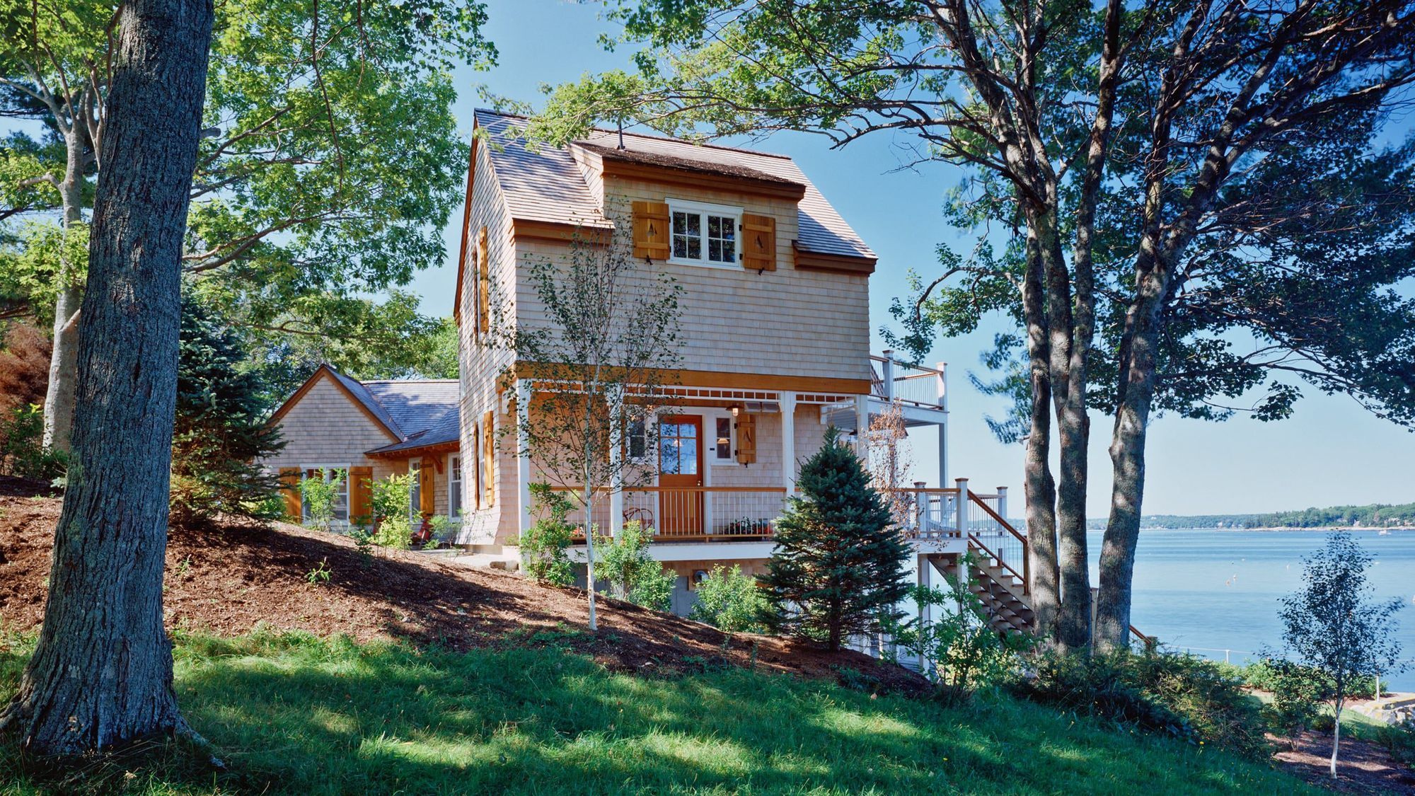 Ocean Point Cottage, Boothbay, Maine - Whitten Architects