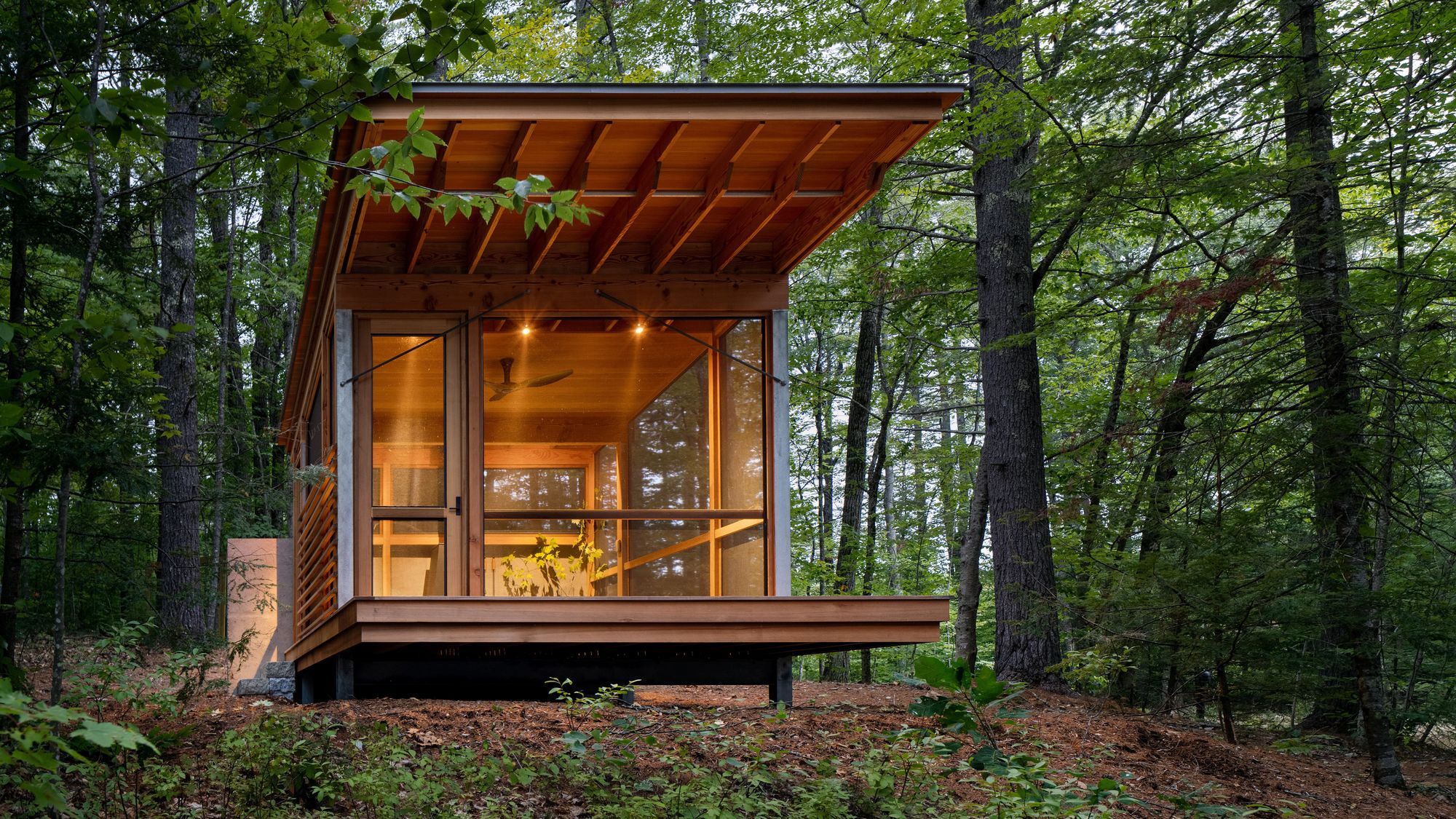 Loon Lake Retreat, Freedom, New Hampshire - Whitten Architects