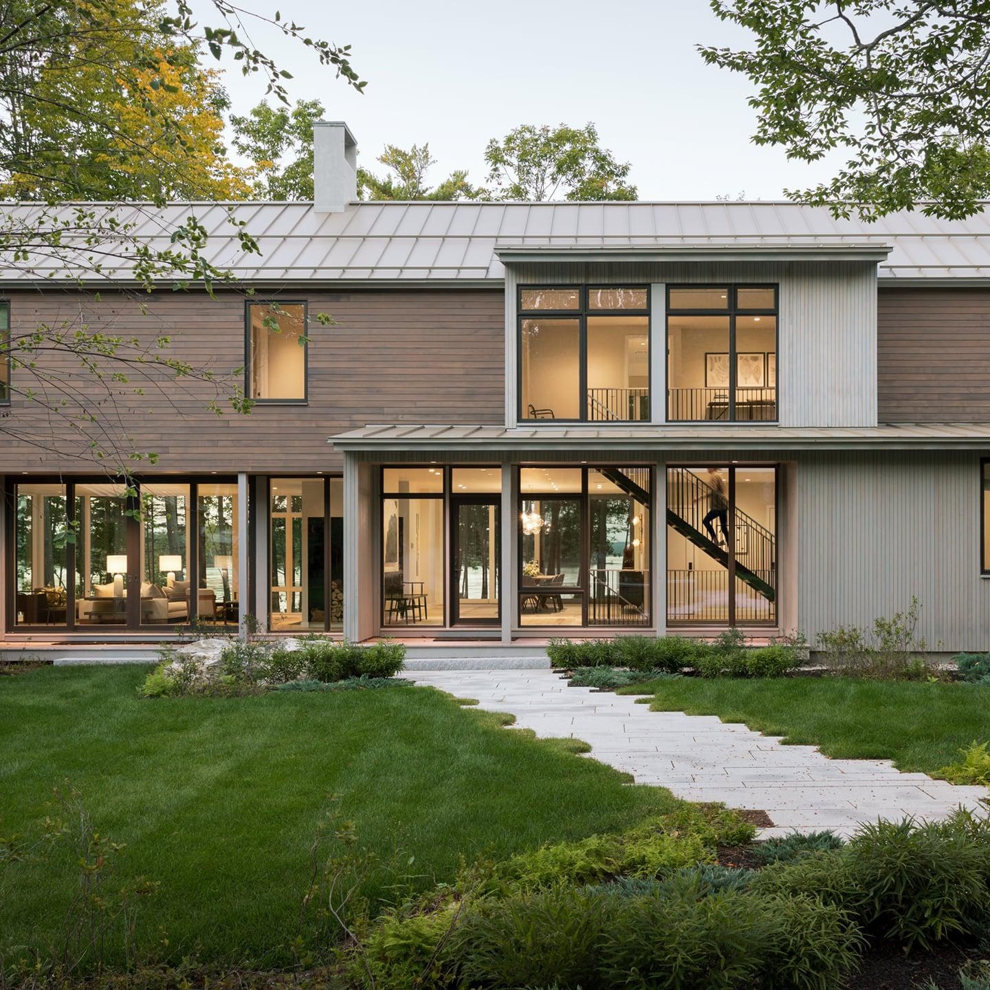 Damariscotta River View Cottage, Boothbay, Maine | Whitten Architects