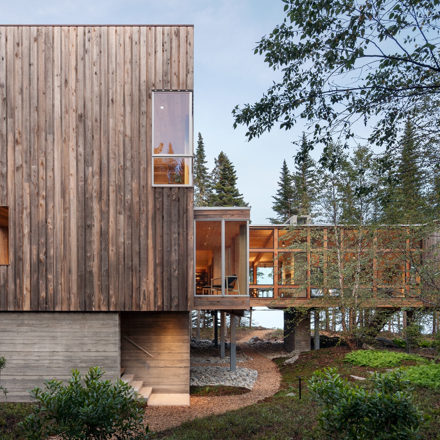 Loon Lake Retreat, Freedom, New Hampshire | Whitten Architects