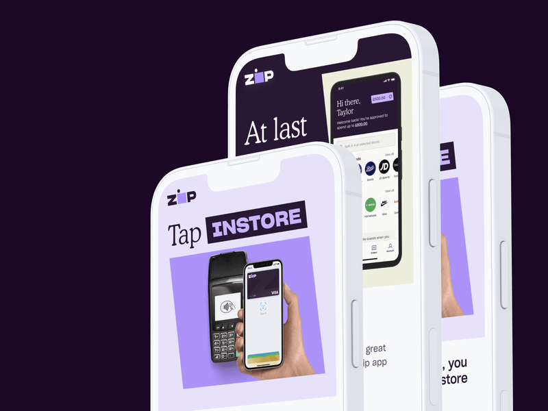 Our Designs For Zip | Studio Case Studies