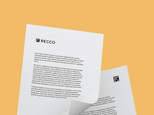 Our Designs For Recco | Studio Case Studies