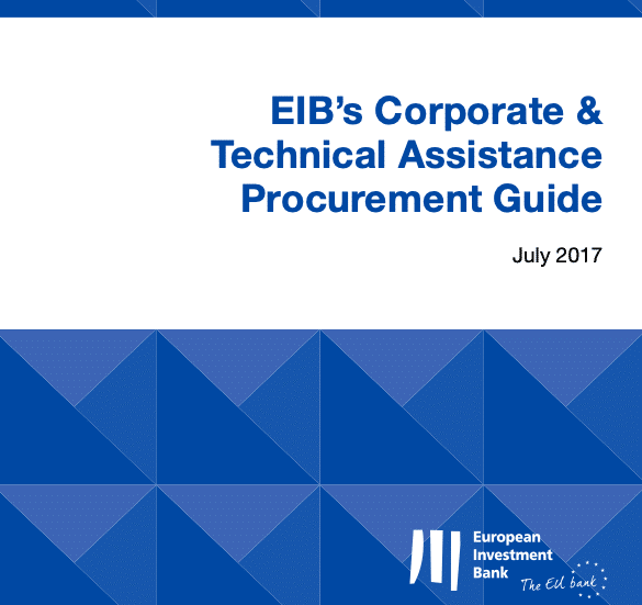 EIB’s Corporate & Technical Assistance Procurement Guide | News ...