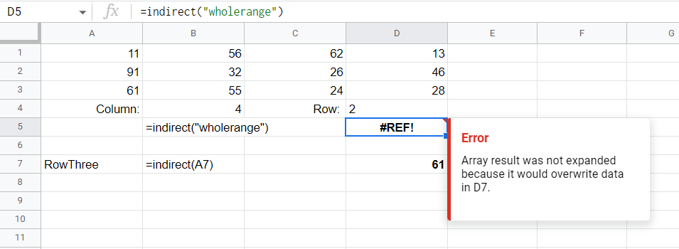 How to Use the Google Sheets INDIRECT Function [2023 Update]