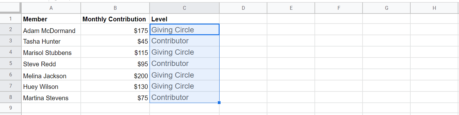 How to use IF THEN in Google Sheets [Formulas and Examples]