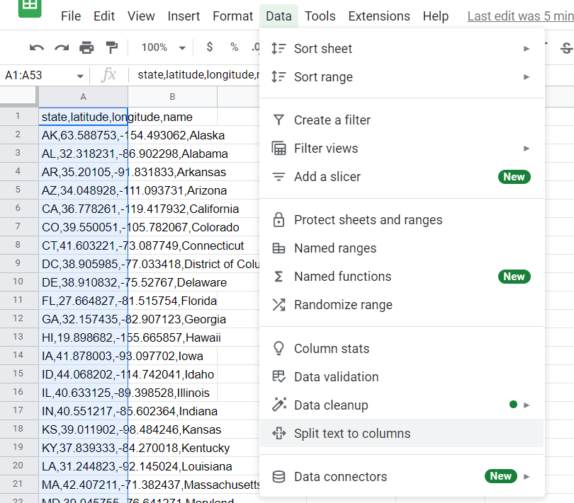 How To Split Text To Columns In Google Sheets with Examples 