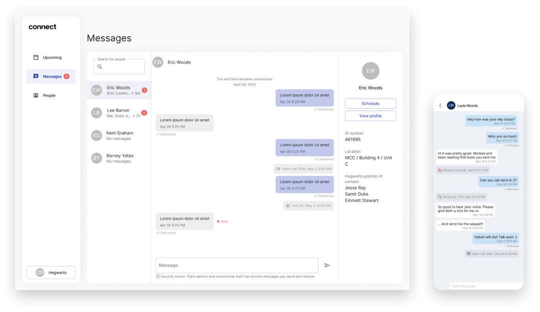 E-messaging » Family Communications | Products | Ameelio