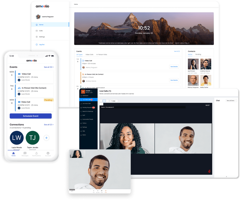 Video calls » Family Communications | Products | Ameelio