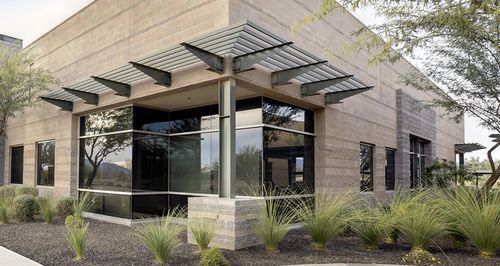 Cantilevered Canopies Installation | Cantilevered Awnings