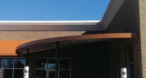 Curved Canopies | Curved Canopy Installation | Skyscape Canopies