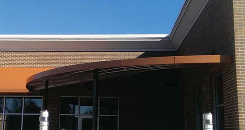 Curved Canopies | Curved Canopy Installation | Skyscape Canopies