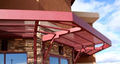 Custom Canopy Installation | Custom Aluminum Sunshades | Custom Made Canopy