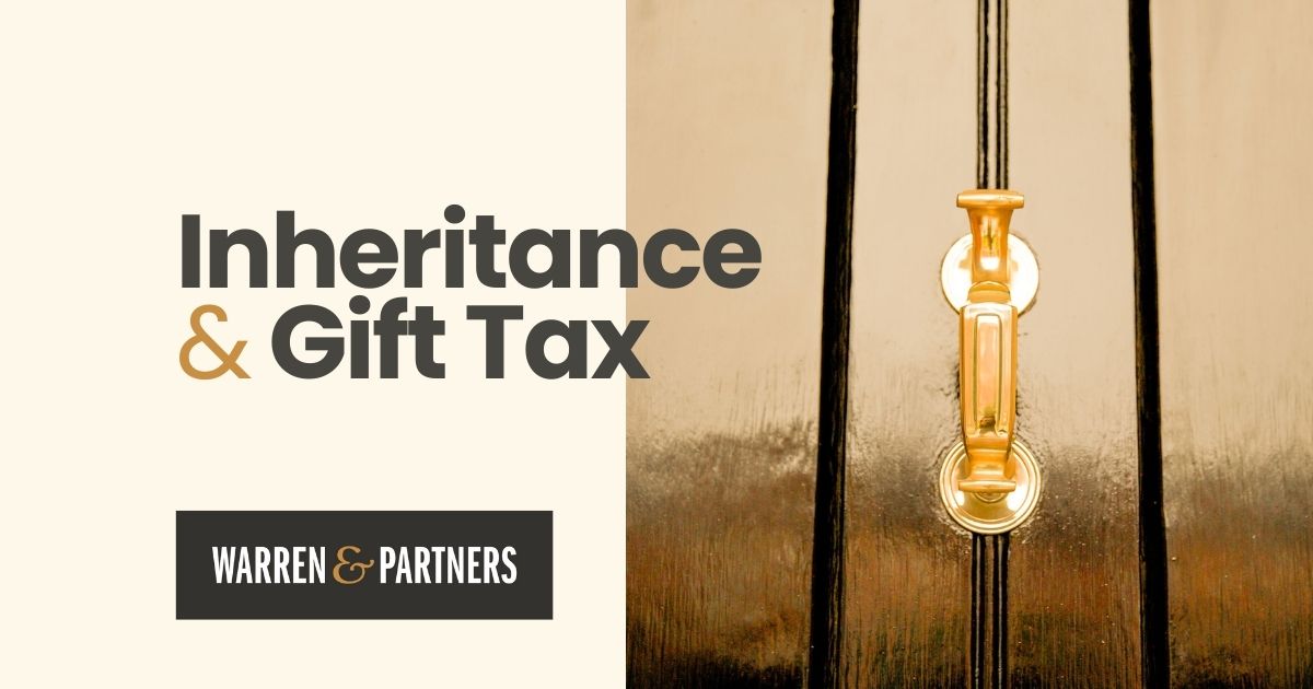 Inheritance & Gift Tax - Services - Warren & Partners