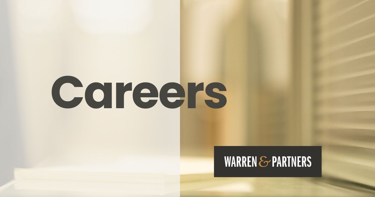 Careers - Warren & Partners