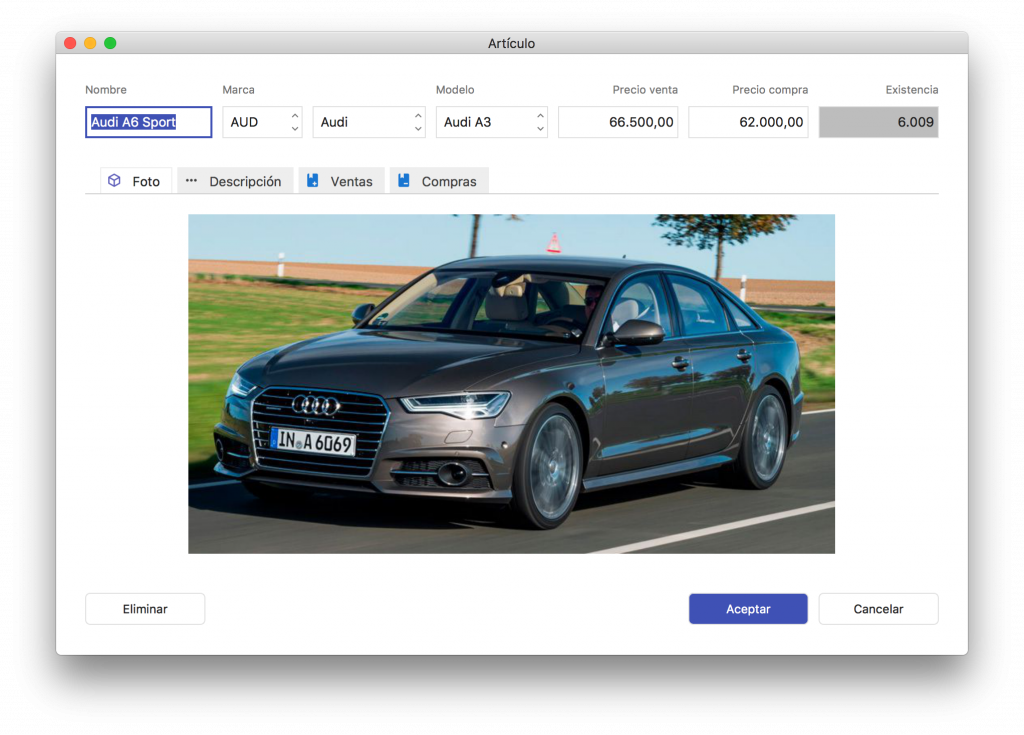 Velneo vERP CSS formulario después