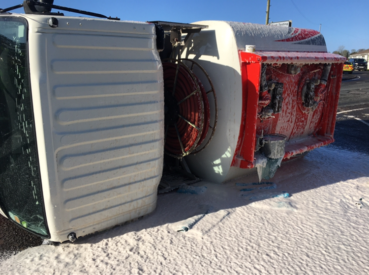 Tanker Rollover Response | Projects | OHES