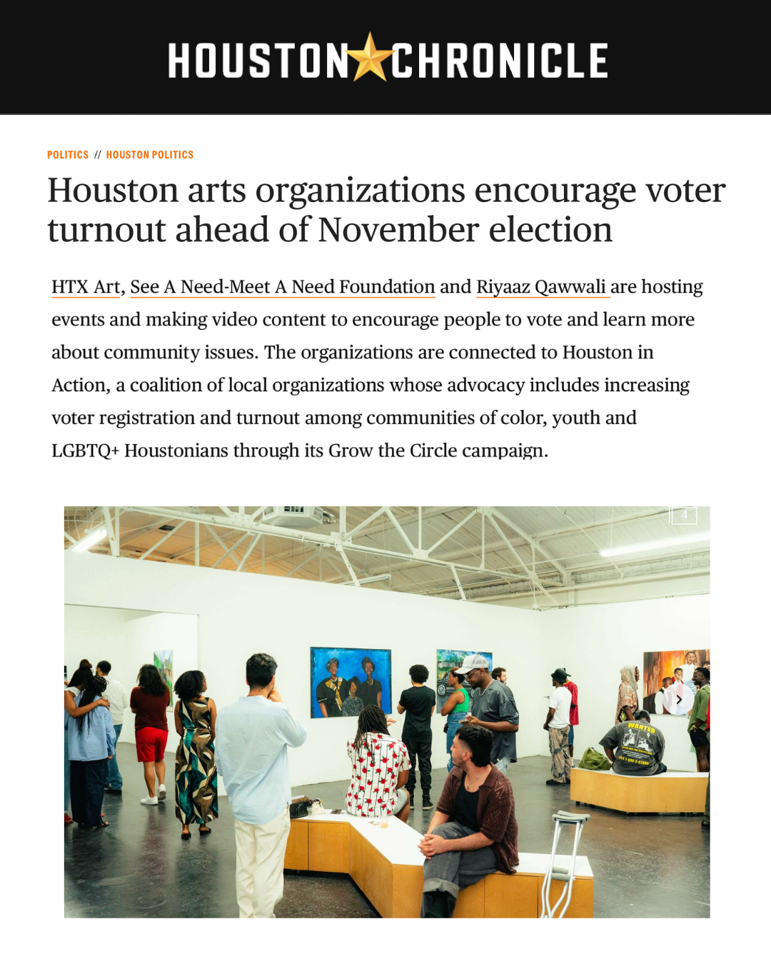 SEE A NEED. MEET A NEED.