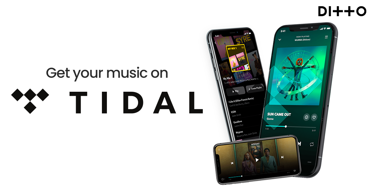 How To Get Your Music on Tidal | Ditto Music