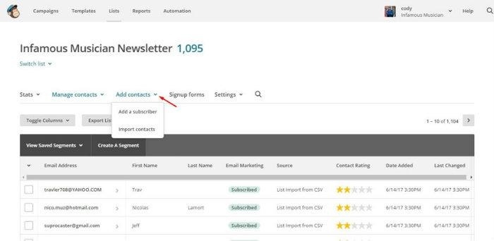 Email Marketing for Musicians: How to Build a Mailing List