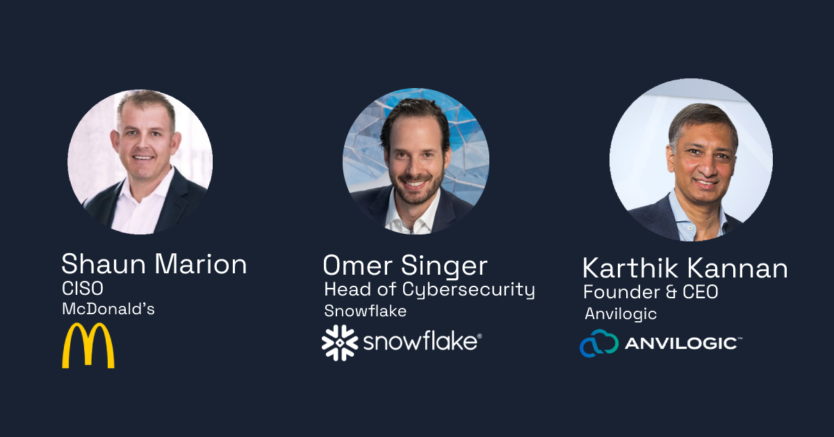 A Conversation with McDonald’s, Snowflake and Anvilogic