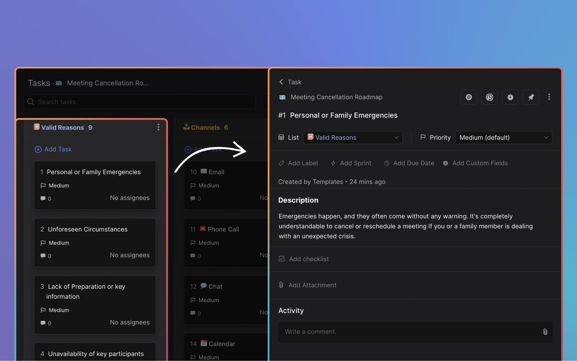 How To Cancel Meetings And What To Do Next Examples Template