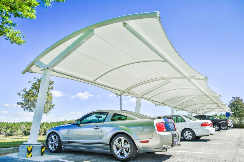 Cantilever Shade Structure