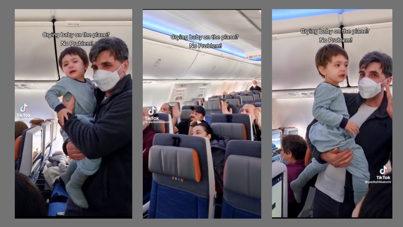 Passengers Unite to Sing "Baby Shark" to Calm Crying Baby on 6 Hour ...