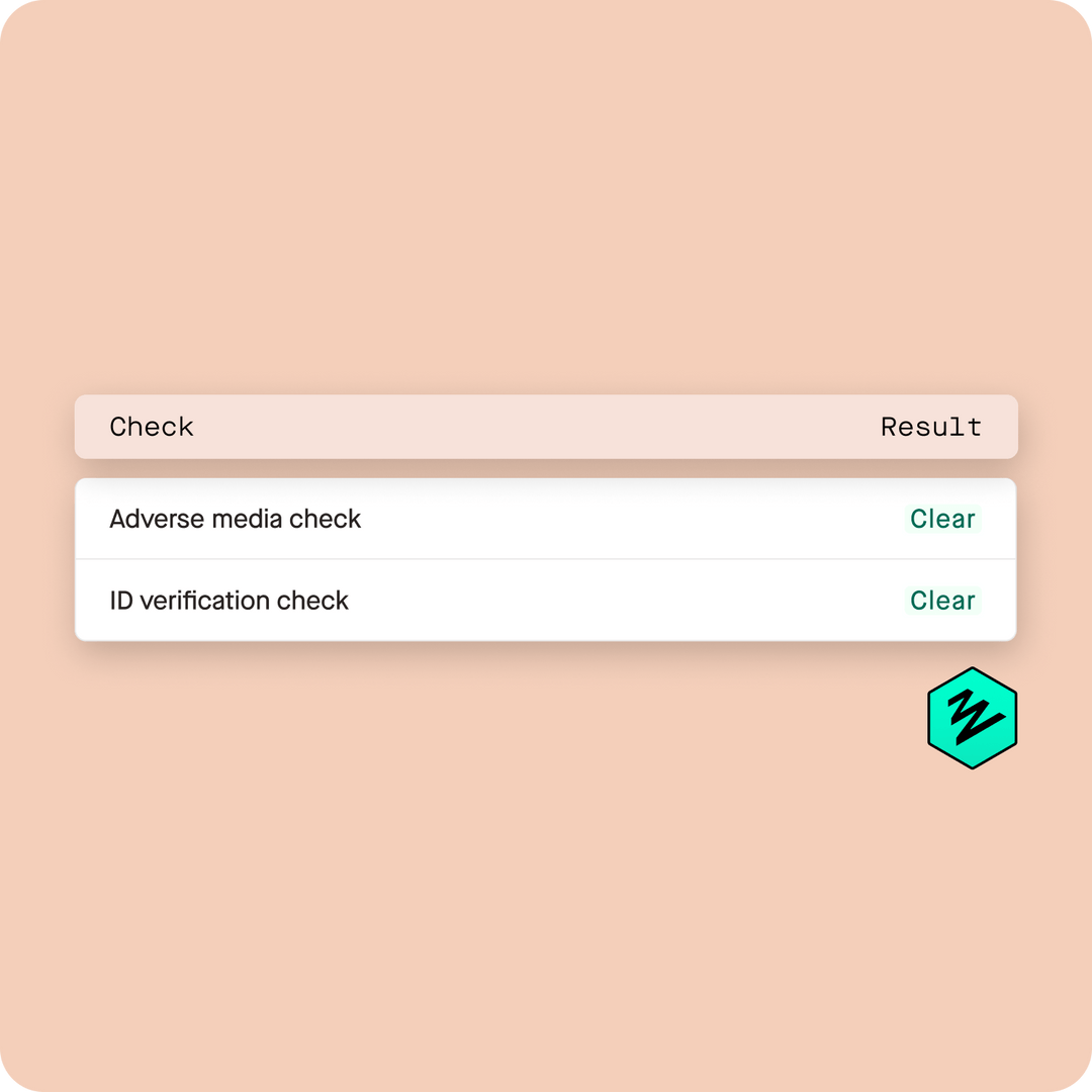 Candidate | Reuse your checking data | Zinc