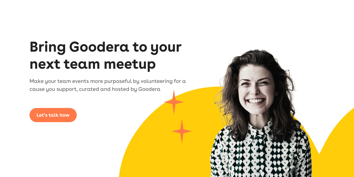 Team meetup for remote and hybrid workforces - Goodera