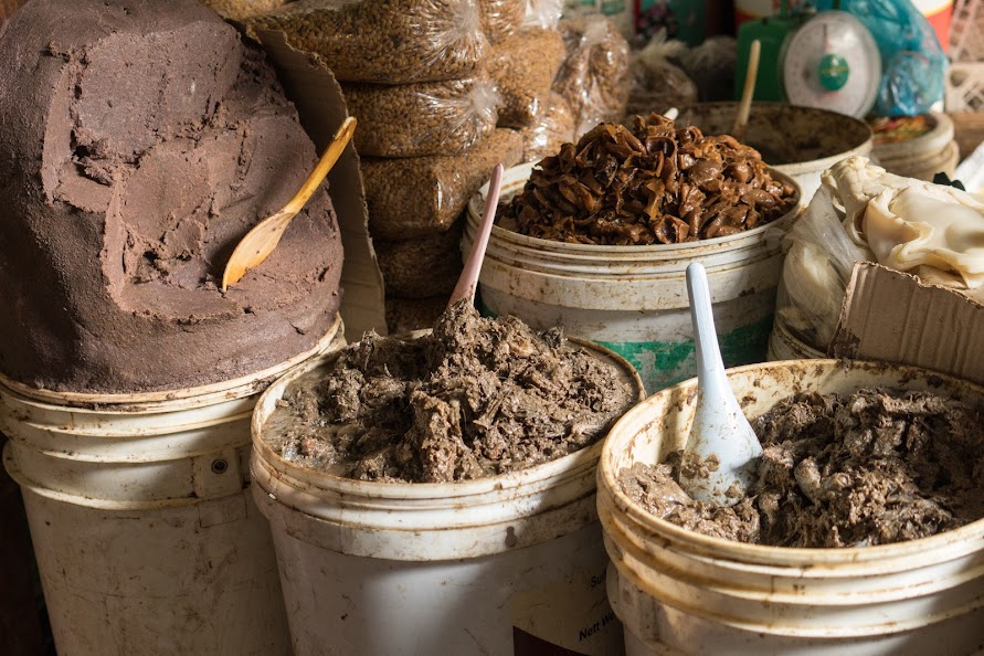 Nga Pi (Shrimp & Fish Paste) Market in Dawei