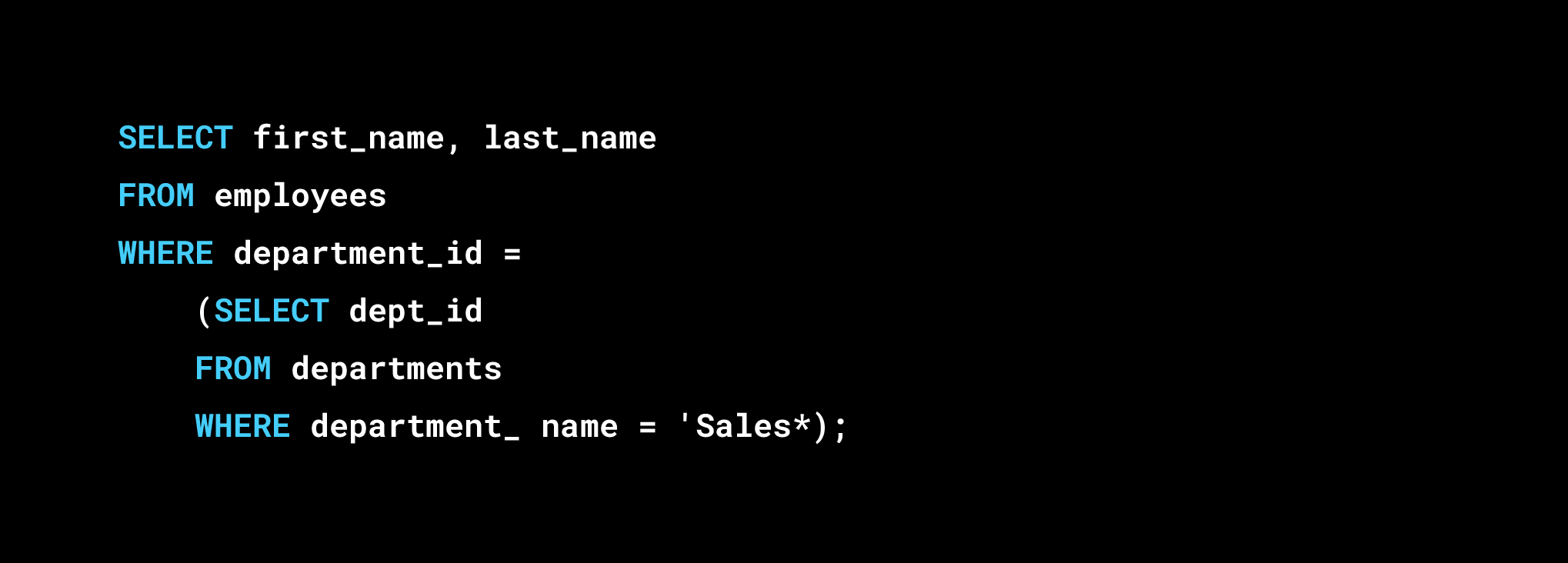 Difference Between Nested Subquery, Correlated Subquery And Join Operation