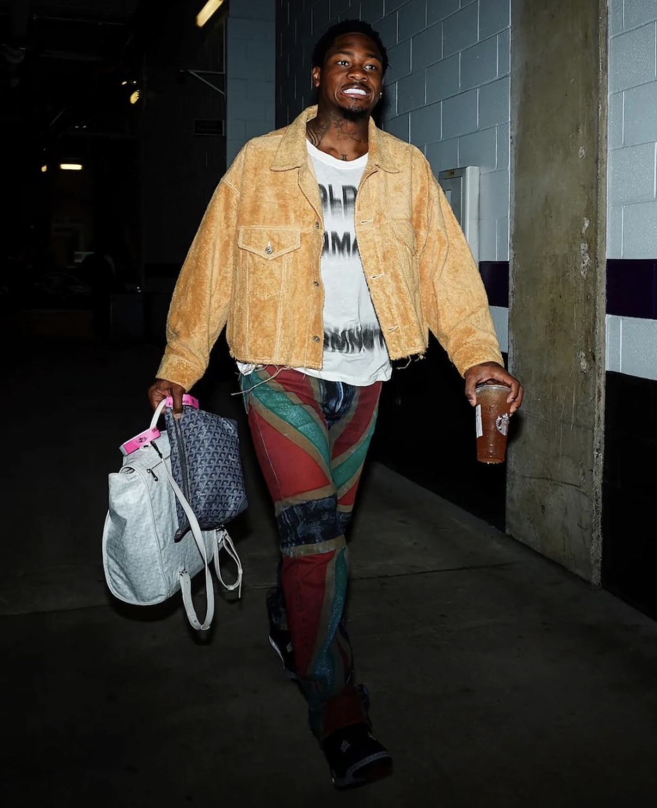 Stefon Diggs in the tunnel ahead of Week 4, 2022