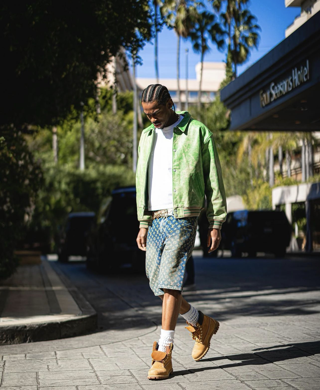 Shai drip comes out in the sun