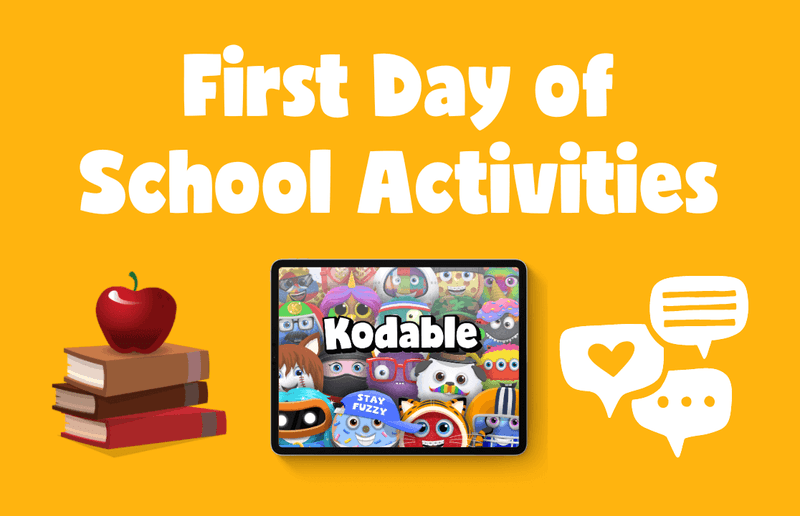 15 First Day of School Activities for Elementary Teachers | Kodable