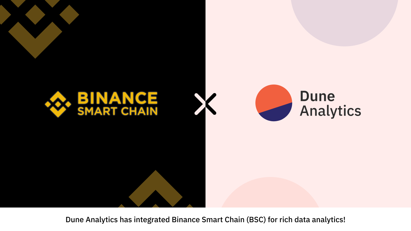 Dune now integrates with Binance Smart Chain!