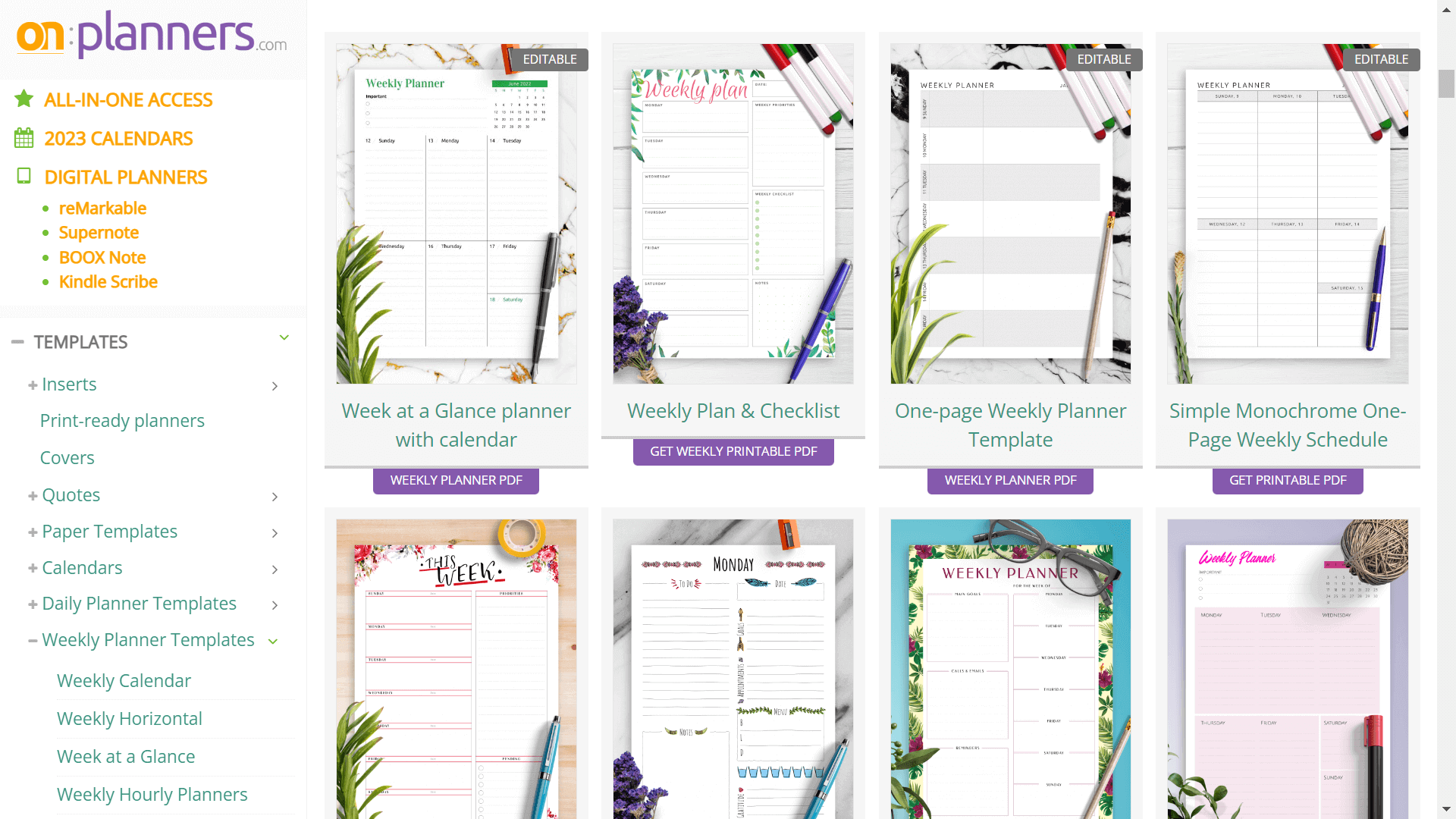 Top 7+ Weekly Schedule Templates to Plan for Success | Motion | Motion
